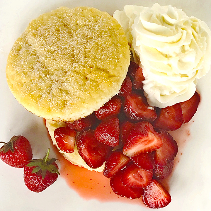 Fresh Strawberry Ginger Shortcake - Fresh Chef Experience