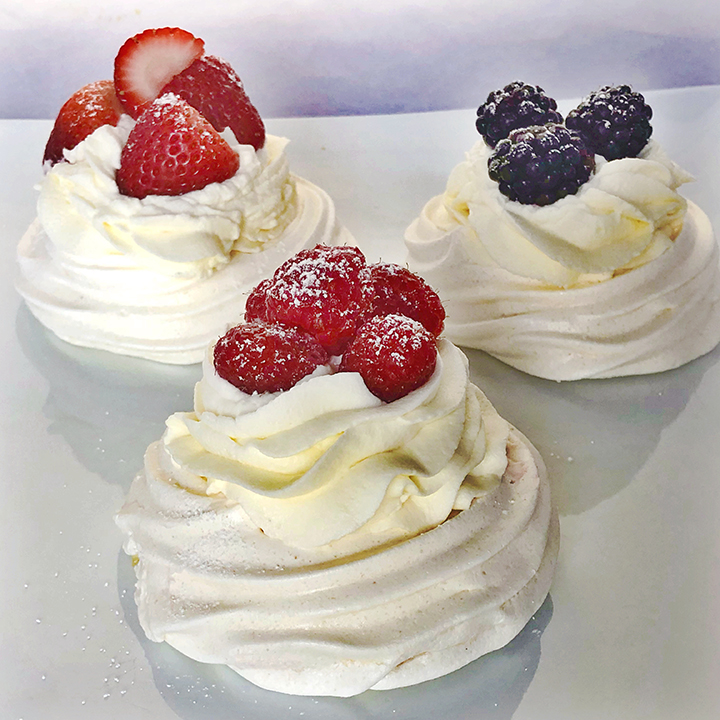 Individual Fruit Pavlovas - Fresh Chef Experience